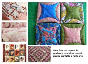 Come fare una coperta in patchwork tutorial (cuscini, presine) - Notizie In Vetrina