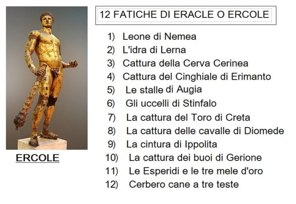 Fatiche di Ercole quali sono? Riassunto 12 fatiche Eracle - Notizie In ...