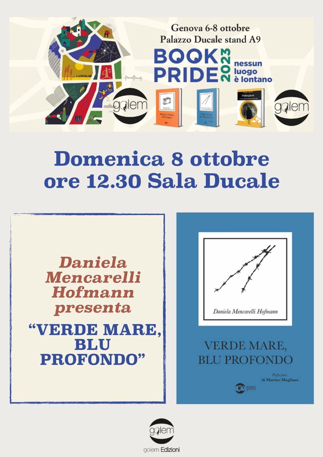 Libro Verde Mare, Blu profondo, di Daniela Mencarelli Hofmann - Notizie ...